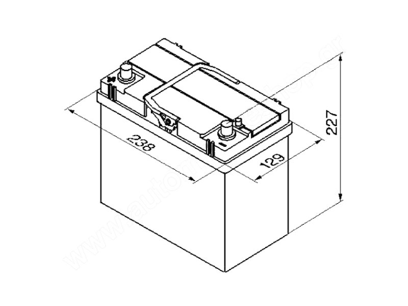Autobaterie VARTA BLUE Dynamic 45Ah, 12V, 330A, B33, Japan - levá | ABV ...